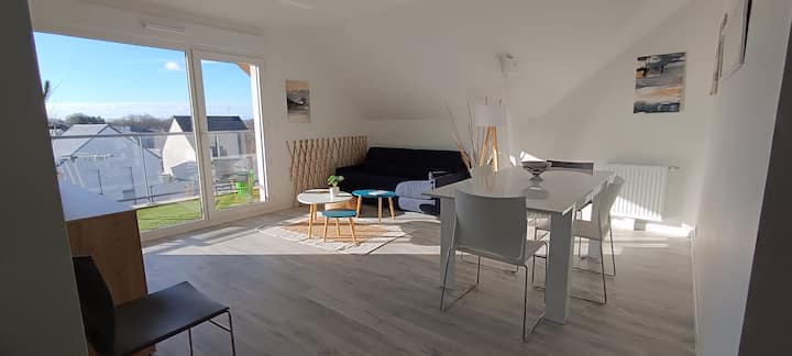 A La Croisée Des Chemins Ria Océan Menhirs. - Étel