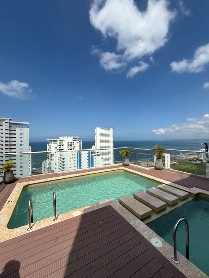 Apartamento Con Vista Al Mar - Cartagena