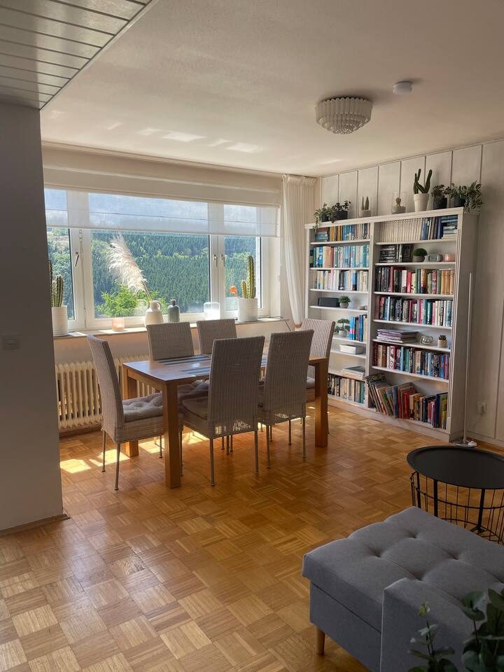 Sunny Mountain View | Ski Slope, 6 People, Wi-fi - Neuastenberg