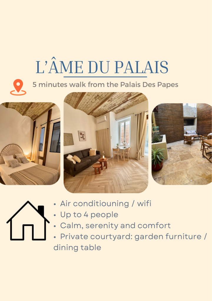 L 'ÂMe Du Palais : Cour Privée - Avignon