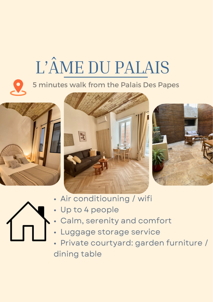 L 'ÂMe Du Palais : Cour Privée - Avignon