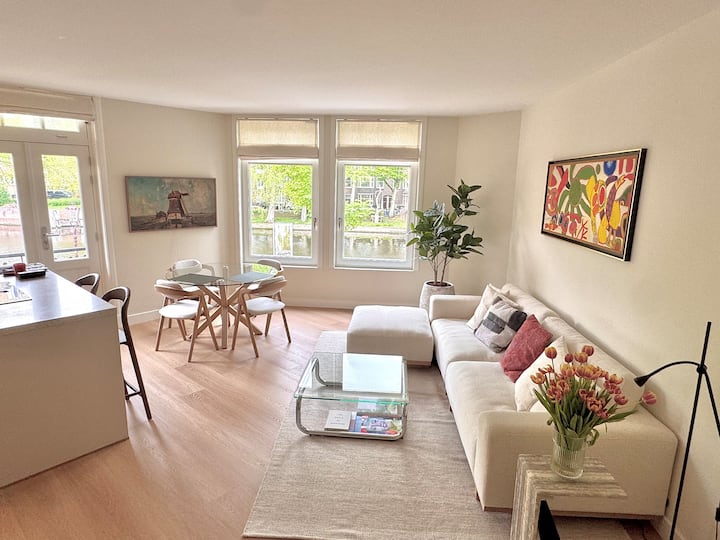 Fully Renovated Bright Canal-view Flat In Oud West - Amsterdam