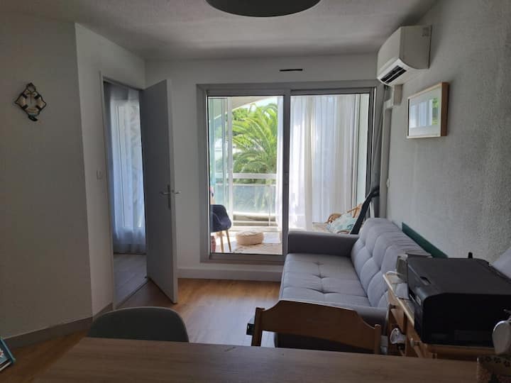 Appartement Au Calme à La Grande Motte - Azur Plage - Plage privée