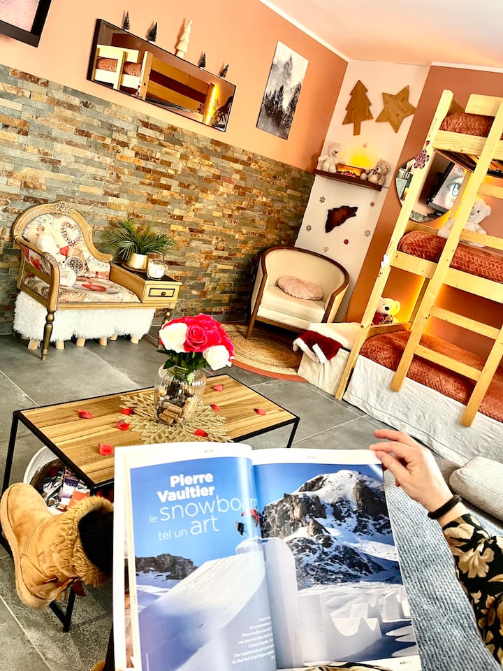 Studio Ambiance Cosy Briancon - Briançon