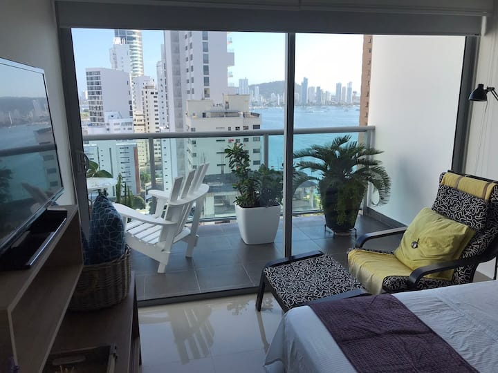 Confort + Lujo + Vistas+ Piscina + Sauna+ Love 17 - Cartagena
