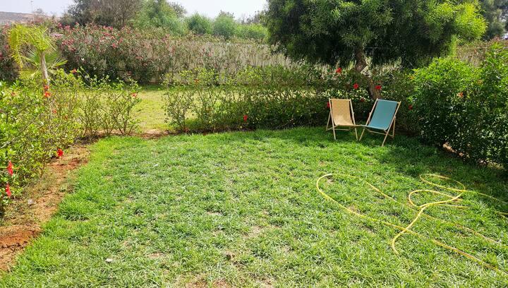 Appartement Paisible Avec Jardin - Saïdia