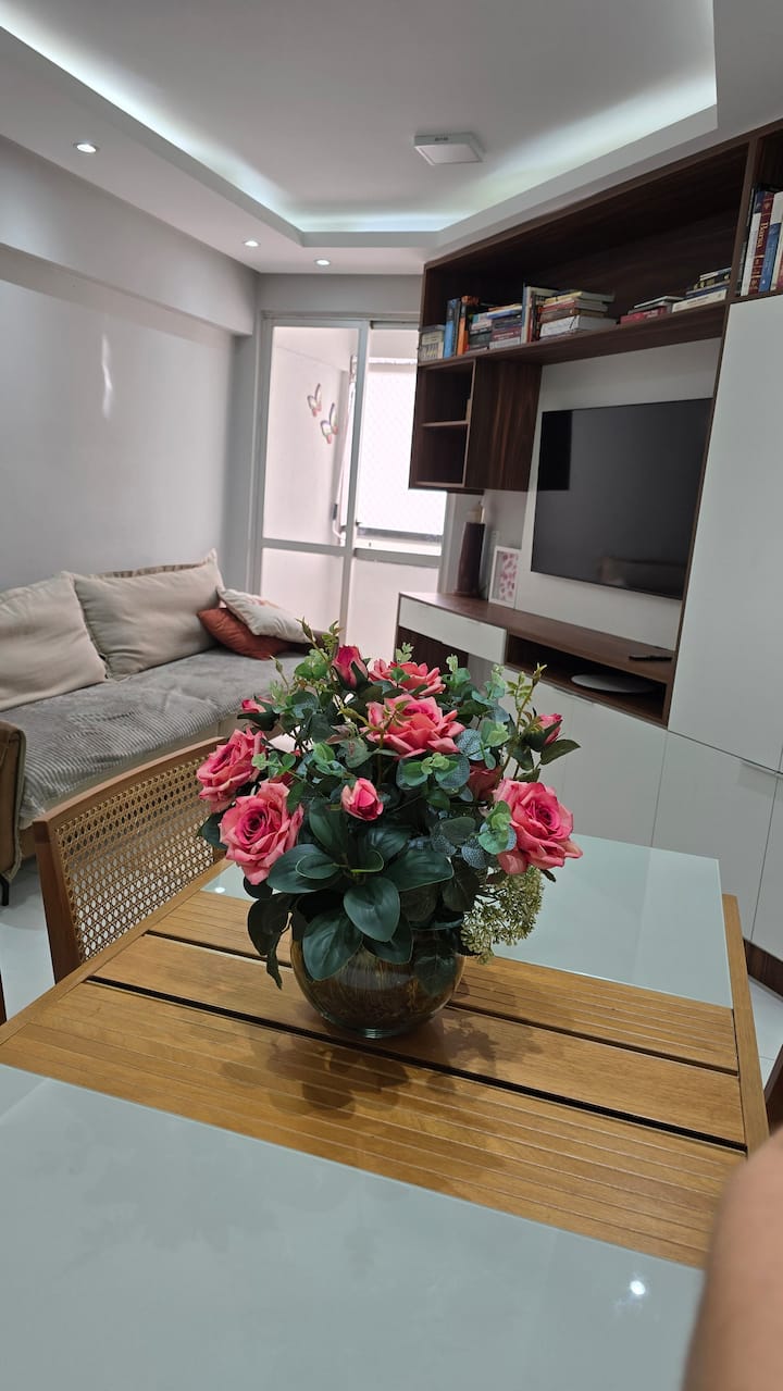 Apt° 2 Quartos;wi-fi; Tv; Ar Cond.; Filtro; Garag. - Goiânia