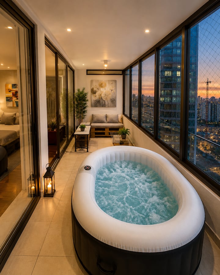 Apartamento Big 2 Kennedy Jacuzzi Parque Araucano - Las Condes
