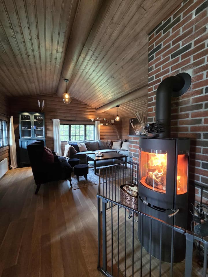 Hytteidyll På Nydelige Vegglifjell - Norwegia