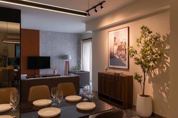 Hometown D1, 3brs(4beds)+2wc, View Bitexco + River - Hô Chi Minh-Ville