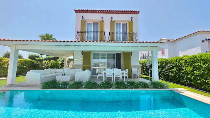 #4 Rt Villas® | Deniz Manzaralı ÖZel Havuzlu Villa - Alaçatı