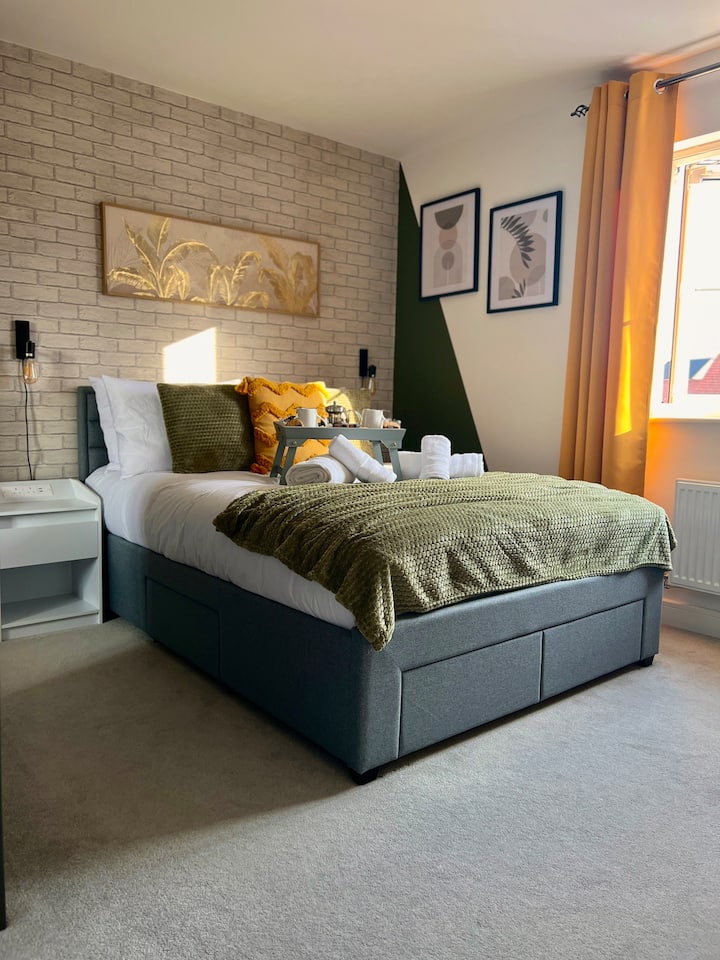 Modern Haven/double Room With Hot Tub & Parking - Banbury