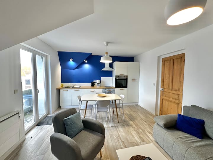 Aperçu Mer - Balcon - 4 Personnes - Plage de Berck