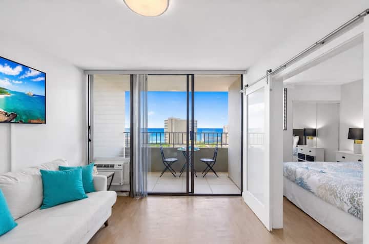 1 Bd Ocean View Free Assigned Parking, Gym, Ac - Honolulu, HI