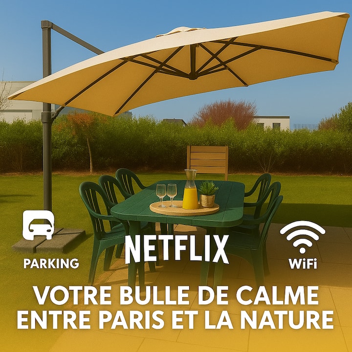 Confort & Calme –Charmant 2 Pièces Moissy Cramayel - Lieusaint
