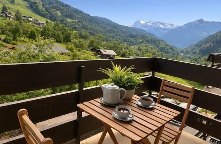Appartement Avec Balcons Au Pied Des Pistes - Les Houches
