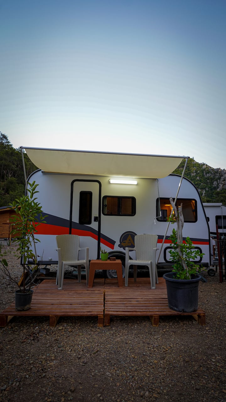 Hayalinde Ki Karavan Tatili Seni Bekliyor - Adrasan