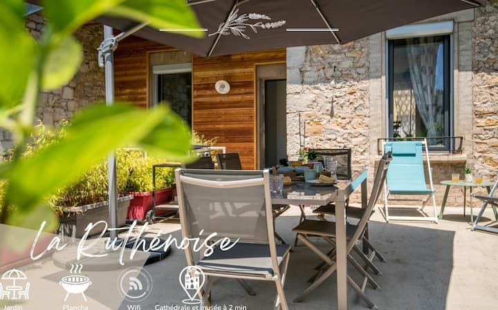 La Ruthénoise - Elegance, Clim, Parking & Jardin - Rodez