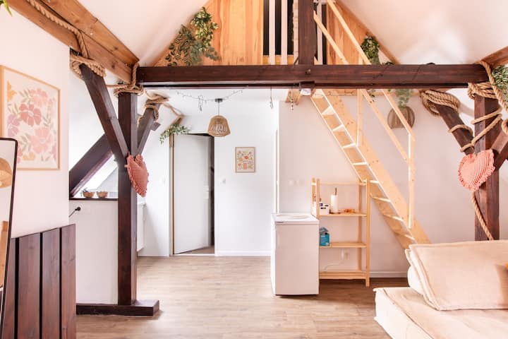 La Cabane Au Pied Du Château, Climatisée - Kaysersberg