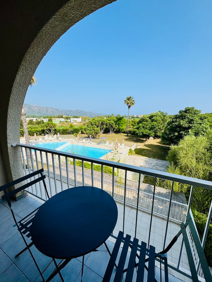 Studio Avec Piscine St-florent - Plage de Saleccia