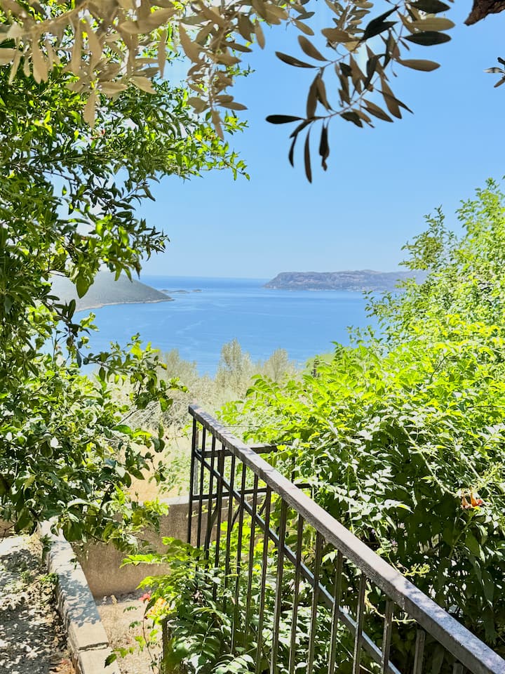 Casa Santa Fe - Deniz Manzaralı 1+1 Daire - Kaş