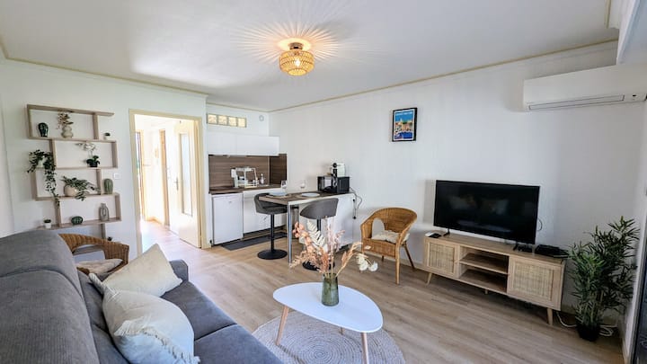 Bel Appartement, Clim, Wifi, Pkg - Six-Fours-les-Plages