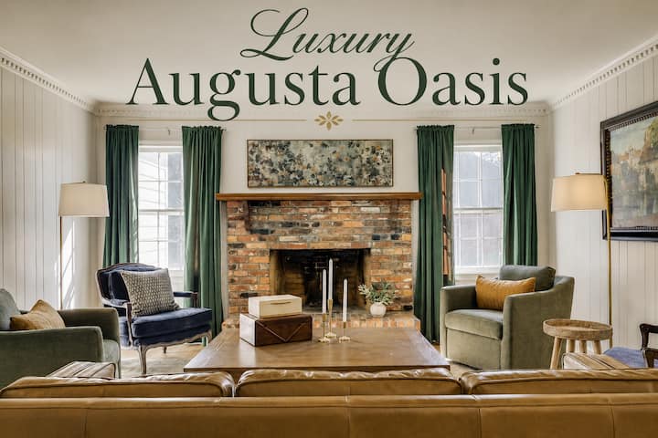 Luxury Augusta Oasis-sleeps 12-patio&grill! - Augusta, GA