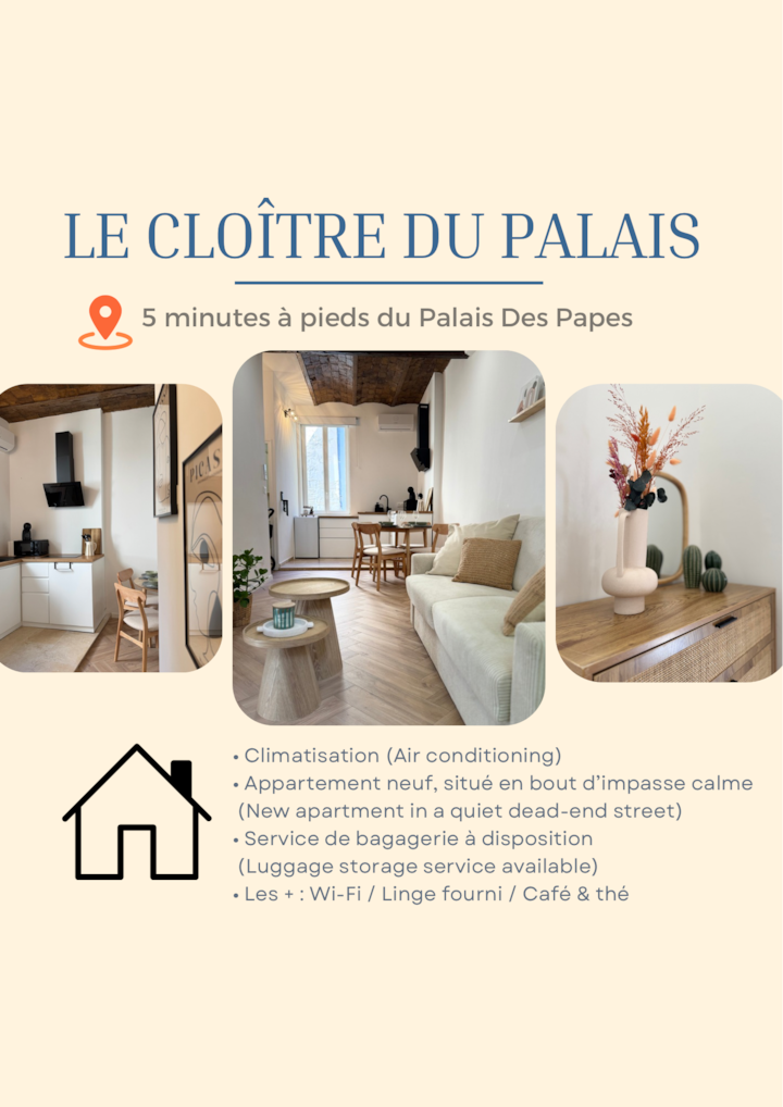 Le Cloître Du Palais : 5 Min à Pied Du Palais - Avignon