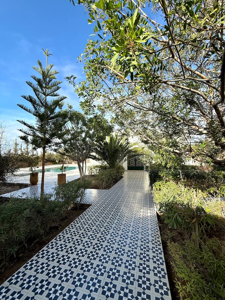 Villa Amza - 8 Minutes De L’aéroport - Morocco
