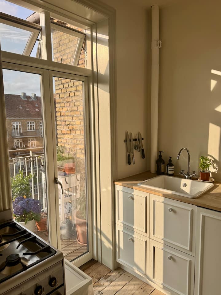 Cozy 66 M2 Flat With Sunny Balcony - Copenhague