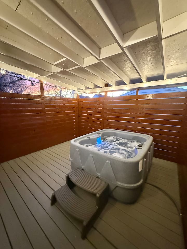 Denver Native's Rino Hideout • Modern • Hot Tub - Denver