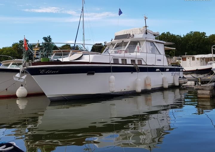 Bateau Amarré - Les Andelys