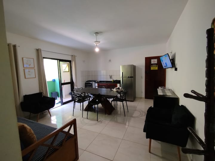 Apto Toninhas 300 Mts Da Praia Ar Cond. Piscina - Brazil