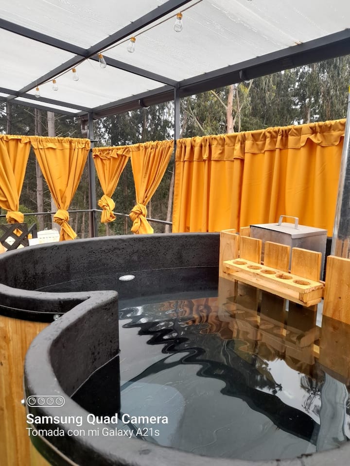 Cabaña Con Tinaja Caliente - San Antonio
