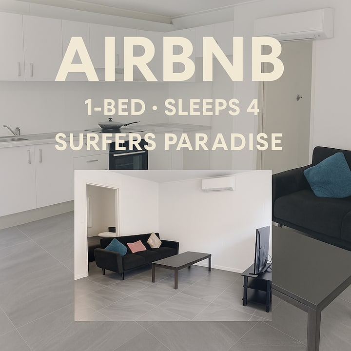 Sunrise Apt 4 · Cozy 1br · Poolside Escape - Broadbeach