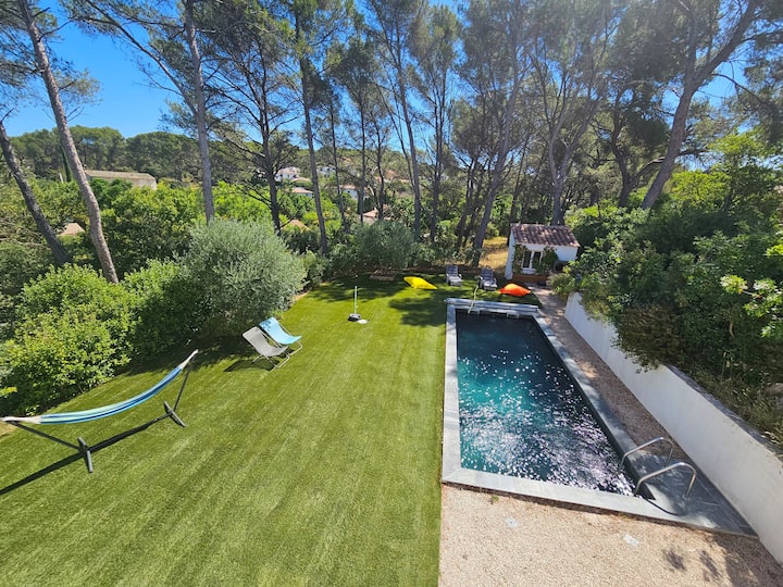 Villa Sous Les Pins 8/10pers Piscine Proche Aix - Velaux