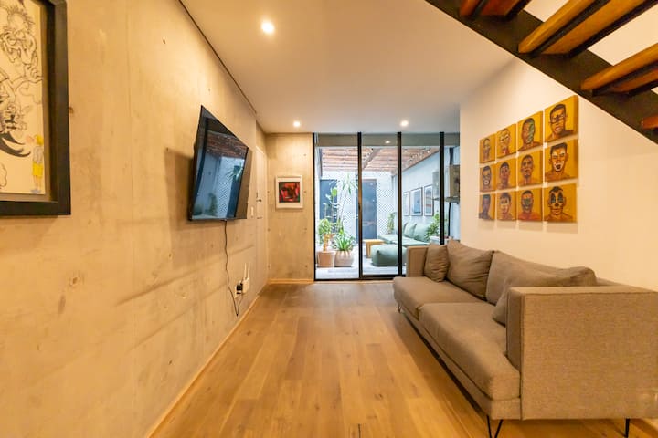 Chic Duplex Condo In Amsterdam Av. Condesa! - Mexico City