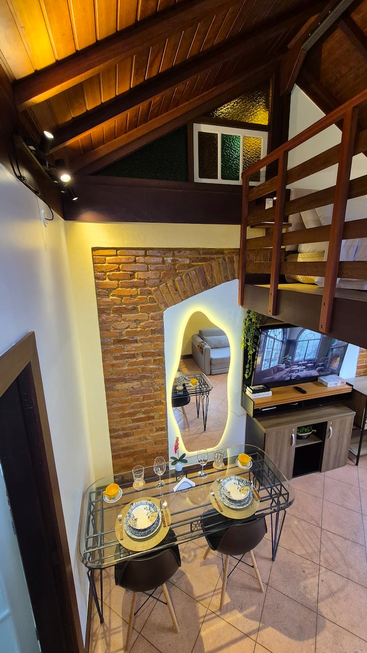 | Loft Catedral | Centro Histórico + Garagem | - Petrópolis