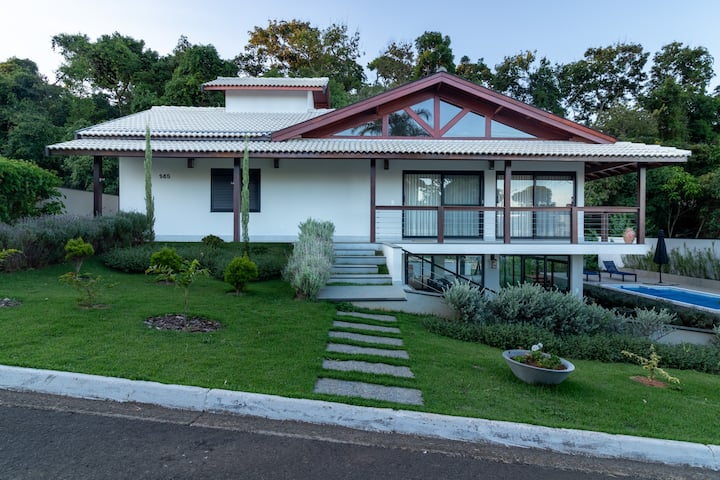 Casa Climatizada | Piscina Aquecida | Lago - Águas de Lindoia