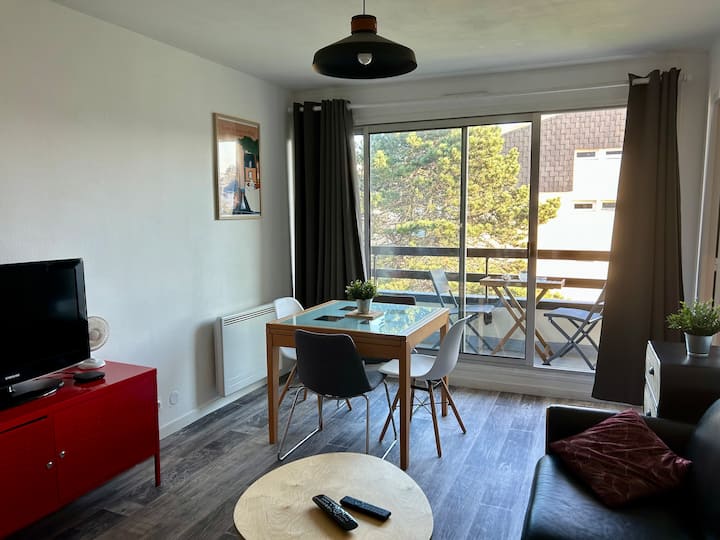 Appartement, 37m2, 1 Chambre, Balcon, Mer à 400m. - Courseulles-sur-Mer