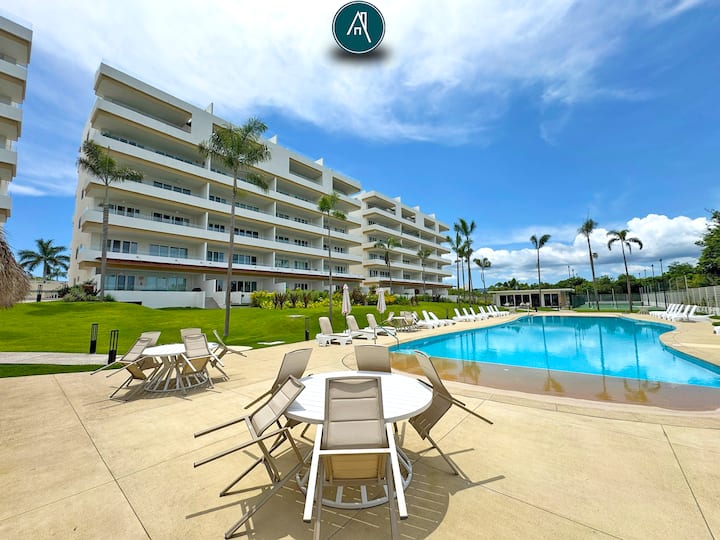 Elegancia Y Espacio En Flamingos | 3br Y Terraza - Bucerías