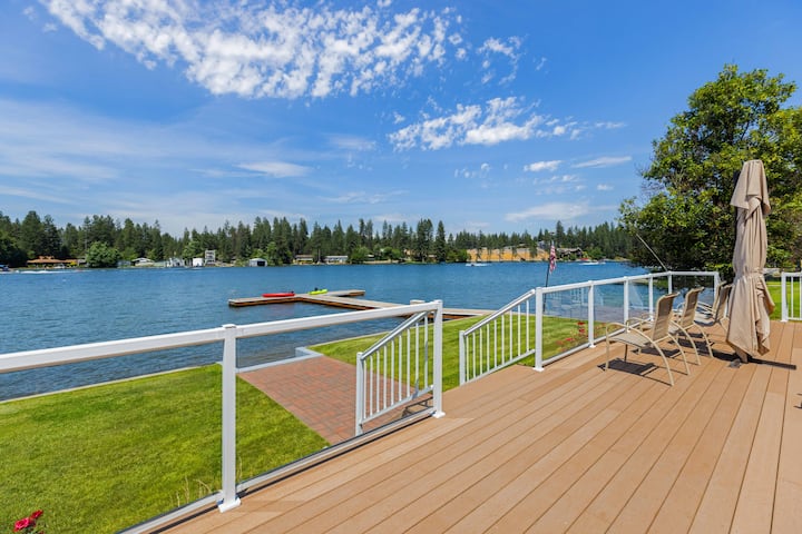 Newly Remodeled Waterfront Escape | Dock And Games - Post Falls, ID
