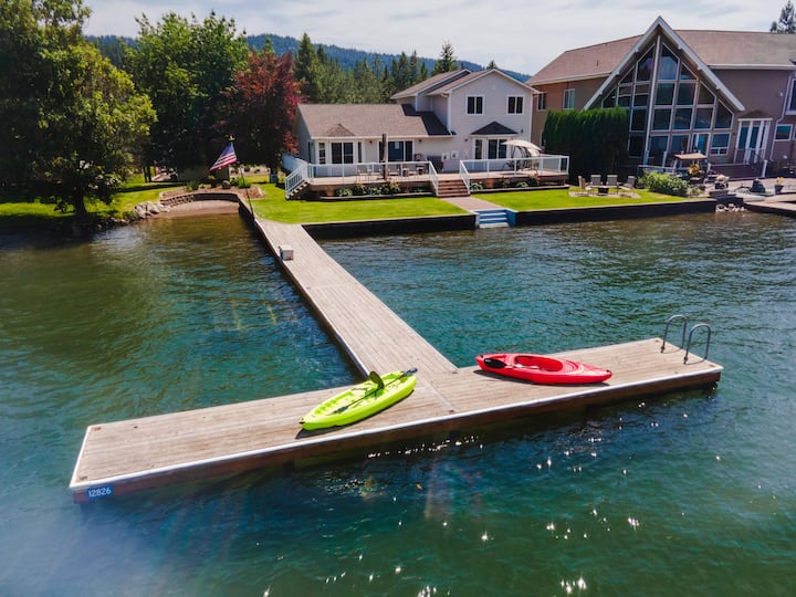 New! Riverfront W/ Private Dock - Post Falls, ID