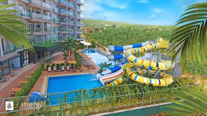 Muhteşem Deniz Manzaralı 2+1 Daire Athena Premium - Erdemli