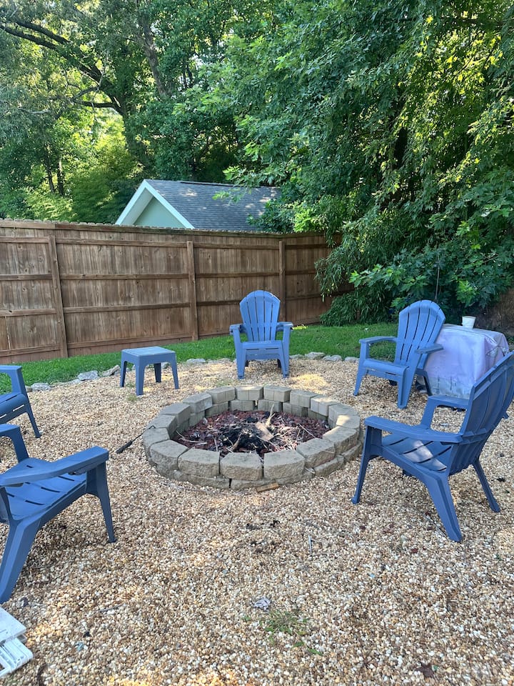 Nature Escape With Fire Pit - Marietta