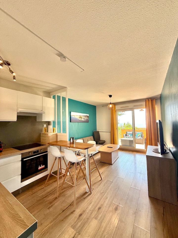 Parking Gratuit : T3 Avec Vue Mer & Piscine ! - ibis budget Nice Californie Lenval