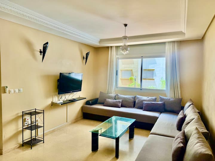 Appart Moderne & Lumineux–proche Plage & Commodité - Agadir