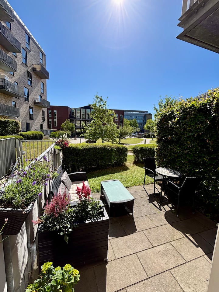 Modern 3-room W/ Garden (2br) - Copenhague