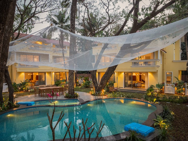 3-bhk W/ Plunge Pool, Common Pool & Lift - 果阿邦