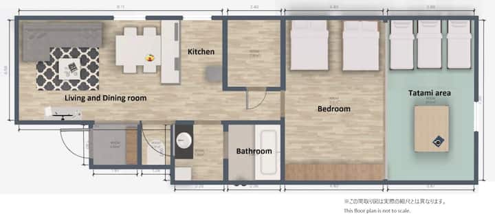 Entire 90 Sqm Floor 3 Min Sta Shinsaibashi/namba - Osaka